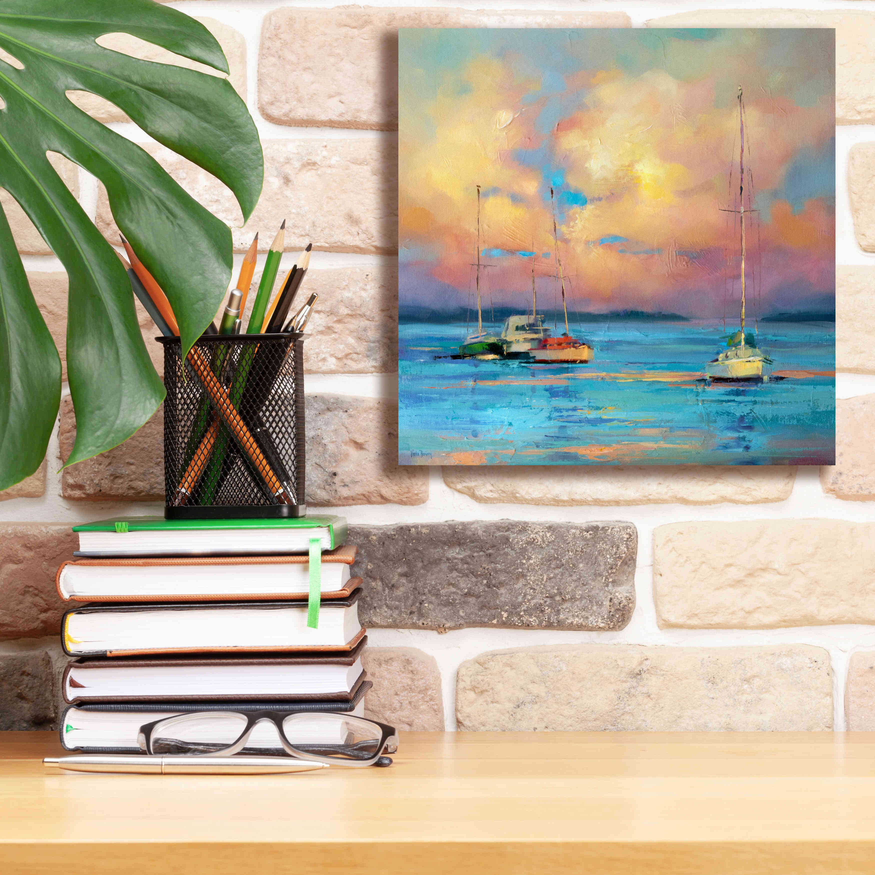 Breakwater Bay ''After The Sailing Day'' By Kasia Bruniany Giclee Canvas Wall Art | Wayfair